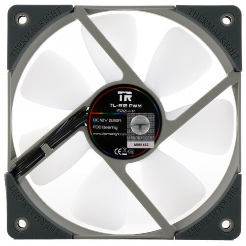 Вентилятор для корпуса Thermalright TL-R12, черный/RGB