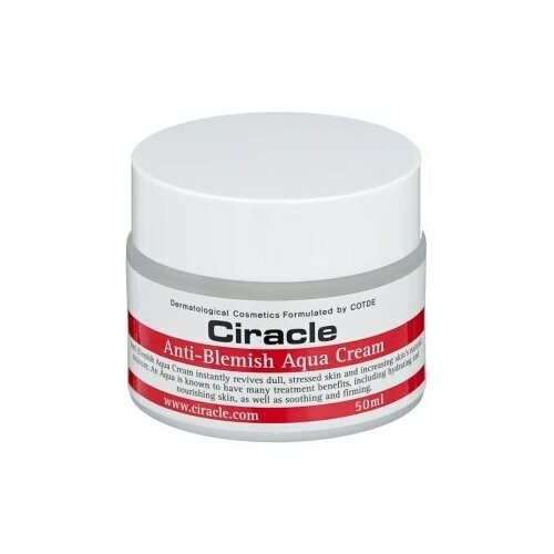 Крем для лица увлажняющая CIRACLE, Anti-acne Blemish Aqua Cream 50мл