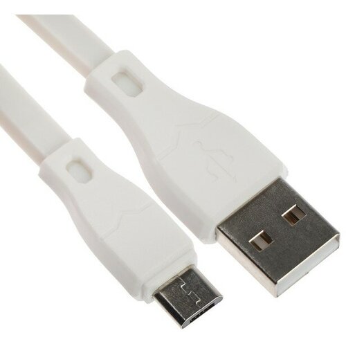 BYZ Кабель BYZ BL-625, microUSB - USB, 2.1 А, 1.2 м, ПВХ, белый