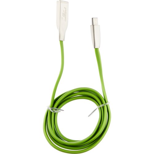 Кабель Cablexpert USB - Type-C (CC-G-USBC01Gn), 1 м, 1 шт., зеленый