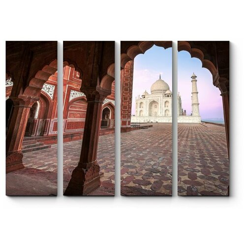 Модульная картина Индийский дворец Тадж-Махал70x53