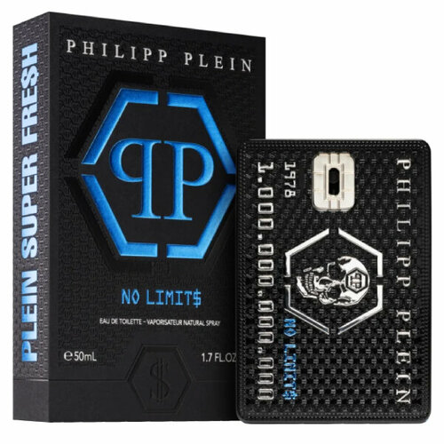 Philipp Plein Мужской No Limits Plein Super Fresh Туалетная вода (edt) 50мл