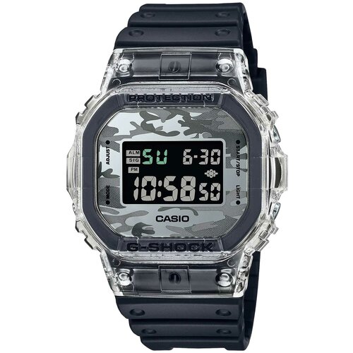 Наручные часы CASIO G-Shock DW-5600SKC-1E, черный, бесцветный