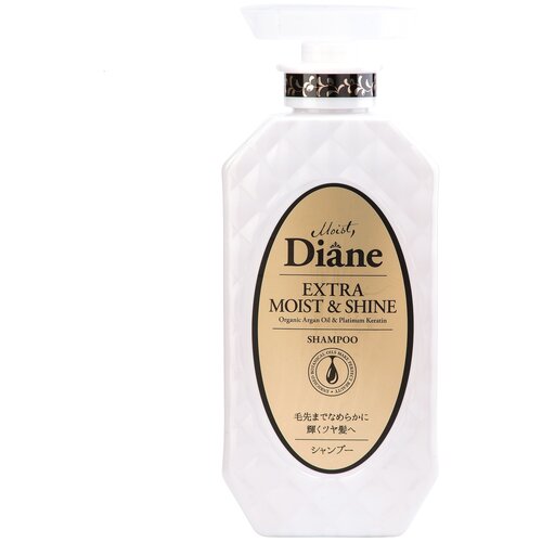 Moist Diane шампунь кератиновый Extra Moist & Shine Увлажнение, 450 мл