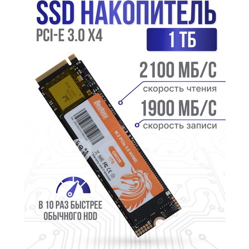 Внутренний жесткий SSD диск M.2 NVMe, PCIe x3.0 GM228/1 TB
