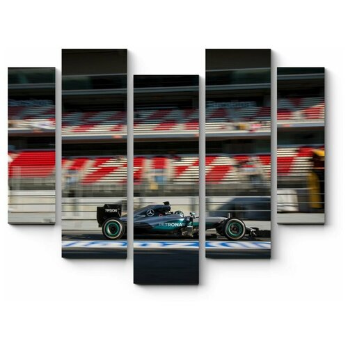 Модульная картина На Формуле 1 в Барселоне 131x106