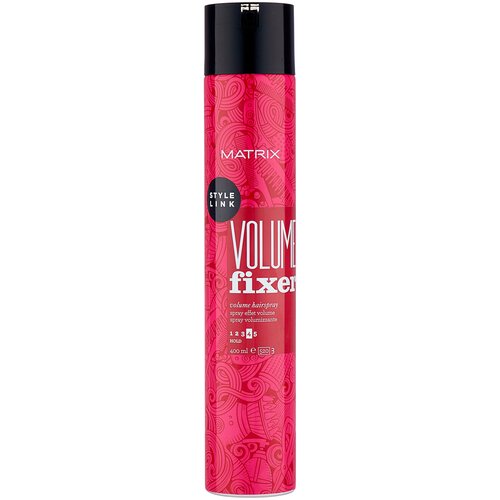 Matrix Спрей Style link Volume Fixer Volume Hairspray, сильная фиксация, 400 мл