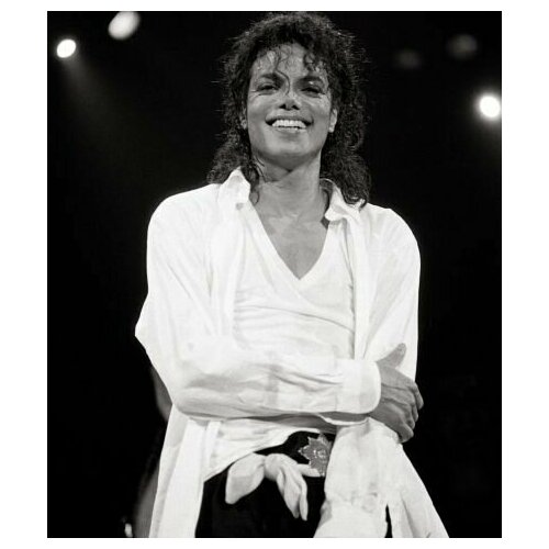 Плакат, постер на холсте Michael Jackson/Майкл Джексон. Размер 60 х 84 см