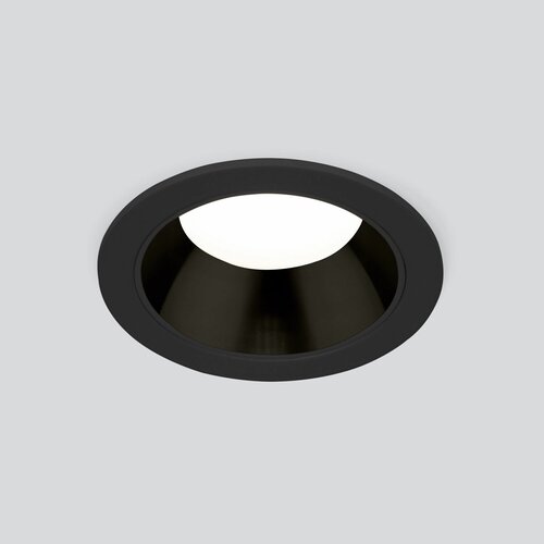 Встраиваемый светодиодный светильник Elektrostandard Basic 25082/LED, 7W, 4200K, цвет чёрный