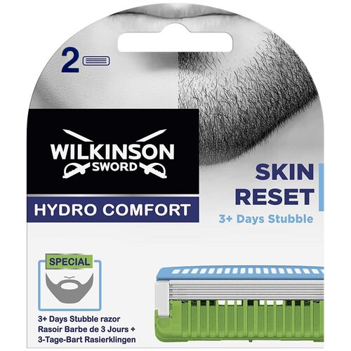 Wilkinson Sword Hydro3 Skin Reset / Кассеты для бритв Hydro , 2 шт.
