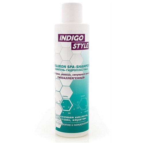 Шампунь-гидропластика для волос INDIGO STYLE, гипоаллергенный, 1000 мл