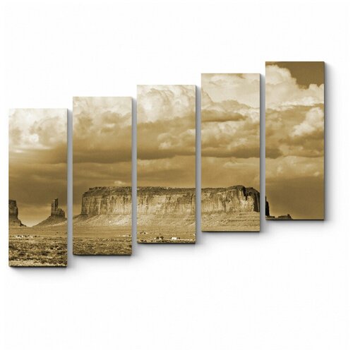 Модульная картина Пустынная долина 100x70