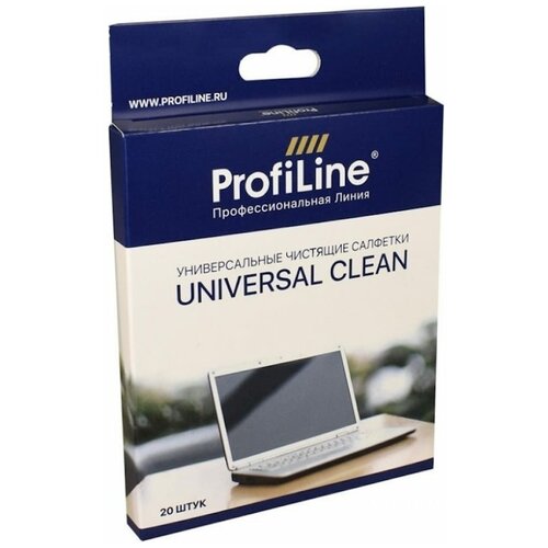ProfiLine Universal Clean сухие салфетки 20 шт.