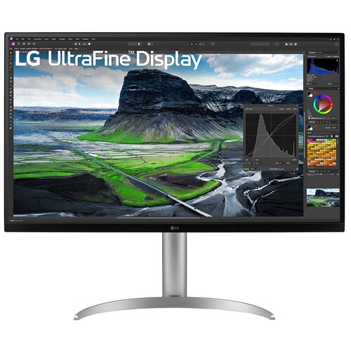 31.5" Монитор LG UltraFine 32UQ85R-W, 3840x2160, 60 Гц, IPS, белый