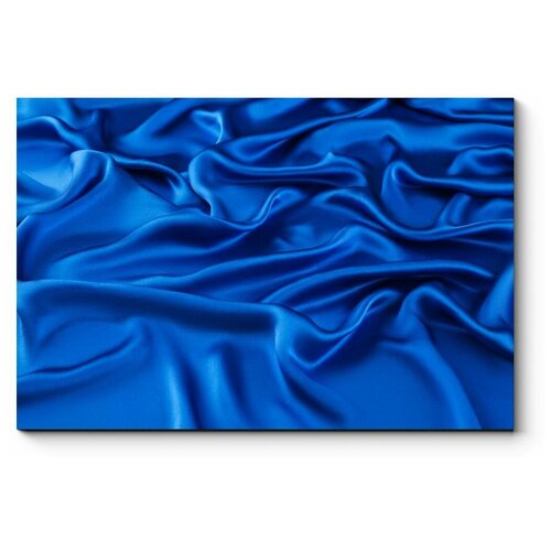 Модульная картина Синий шелк 50x33