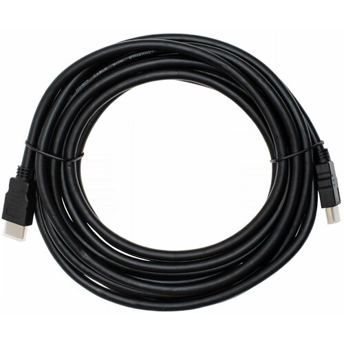 Cactus кабели CS-HDMI.1.4-5 Кабель аудио-видео HDMI m HDMI m 5м. Позолоченные контакты черный