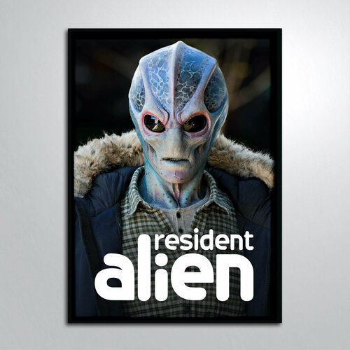 Постер в раме/Засланец из космоса НЛО Resident Alien
