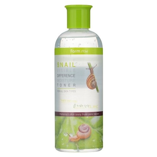 Farmstay Тонер с муцином улитки Visible Difference Moisture Snail, 350 мл