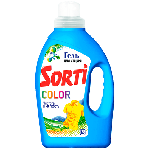 Гель для стирки Sorti Color, 1.2 кг