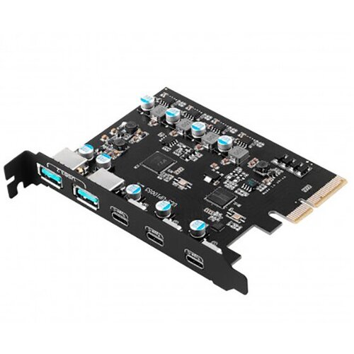 Контроллер KS-is 5 в 1 PCIe USB 3.2 Gen2 KS-799