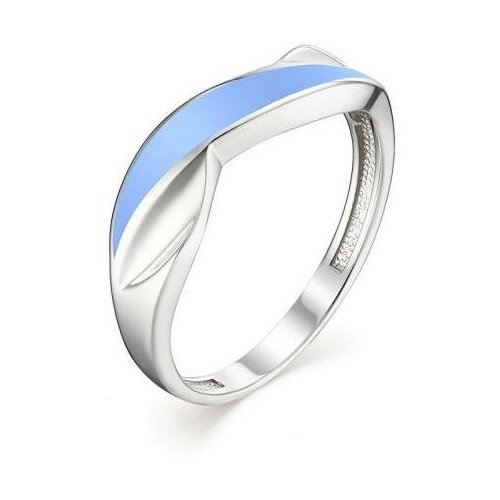 Кольцо Diamant online, серебро, 925 проба, эмаль, размер 16.5