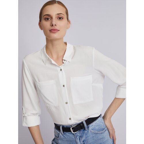 Рубашка  Zolla, размер XXS, белый