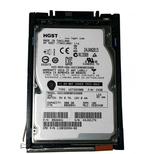 Жесткий диск EMC 118032934-02 900Gb 10000 Fibre Channel 2,5" HDD