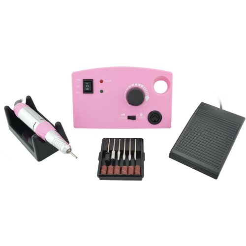 Аппарат для маникюра и педикюра DM-211, розовый