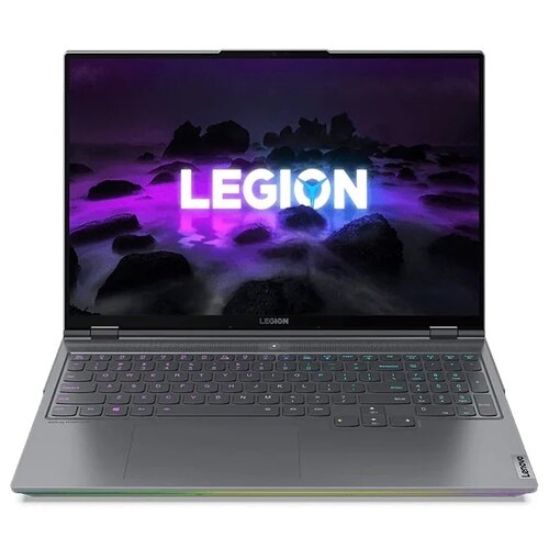 16" Ноутбук Lenovo Legion 7 Gen 6 1682N6000GRK 2560x1600, AMD Ryzen 7 5800H 3.2 ГГц, RAM 16 ГБ, DDR4, SSD 1 ТБ, NVIDIA GeForce RTX 3060, без ОС, RU, 82N6000GRK, Storm Grey