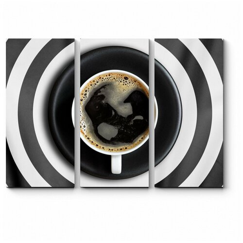 Модульная картина Кофе без молока 100x72