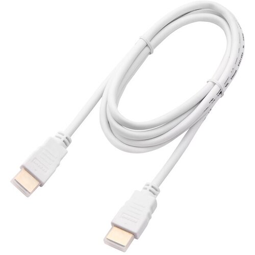 Кабель REXANT HDMI - HDMI 1.4 2 м, с дополнительным золотым покрытием контактов, белый