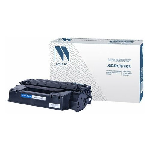 Картридж лазерный NV PRINT (NV-Q5949X/Q7553X) для HP LJ 1320tn/3390/P2014/P2015, ресурс 7000 страниц, NV-Q5949X/7553X