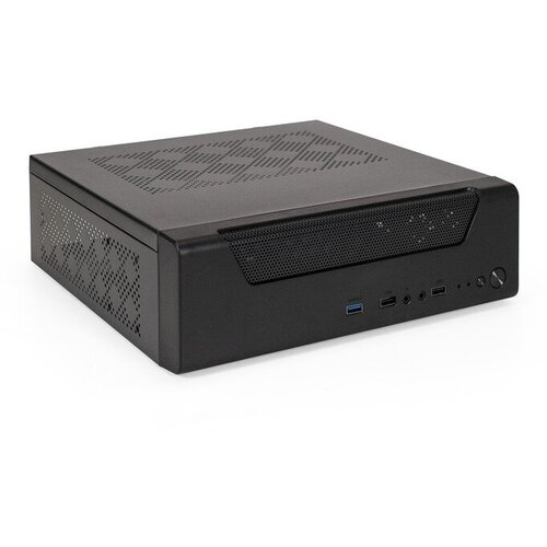 Exegate EX294018RUS Корпус Desktop ExeGate FL-102 (mini-ITX, без БП, 2*USB+1*USB3.0, аудио, черный)