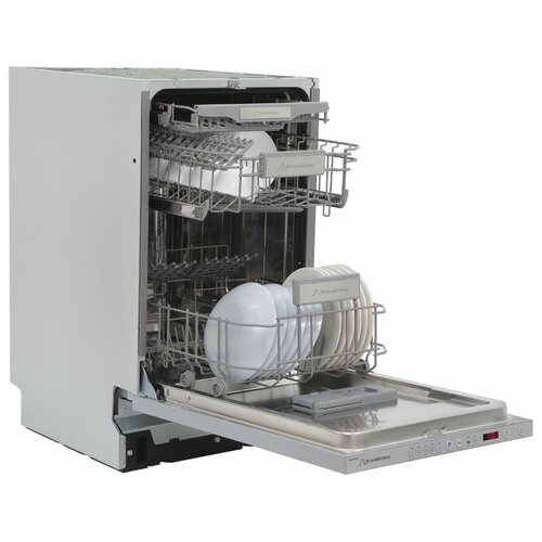 Посудомоечная машина встраиваемая Schaub Lorenz SLG VI4510, 45 см, 11 комплектов, 5 программ, AQUASTOP