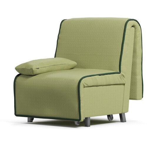 Кресло-кровать СМ 80 DeCanto ЯП (с ящиком и подушкой) Mura 33-Amigo Green (83х105х95, СМ 83х203)