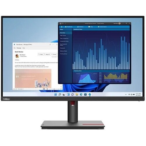 Монитор Lenovo ThinkVision T27p-30 27" Black