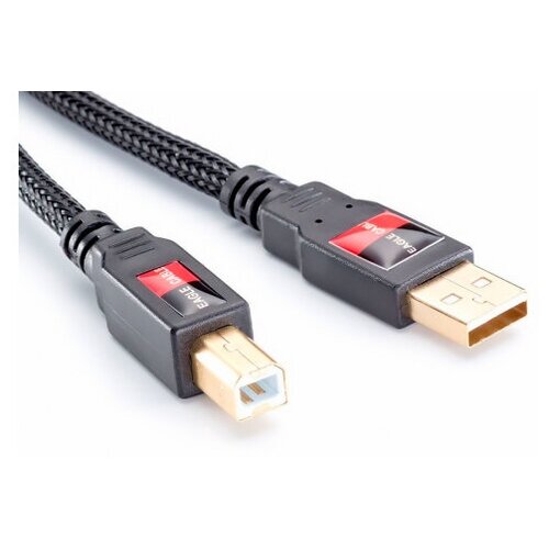 Кабель Eagle Cable Deluxe USB - USB-B, черный