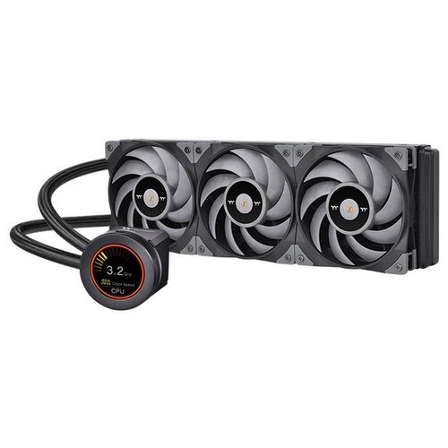 Система водяного охлаждения для процессора Thermaltake CL-W323-PL12GM-B, черный/серый