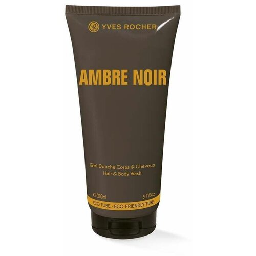 Yves Rocher / Ив Роше / Парфюмированный Гель для Душа "Ambre Noir", 200 мл