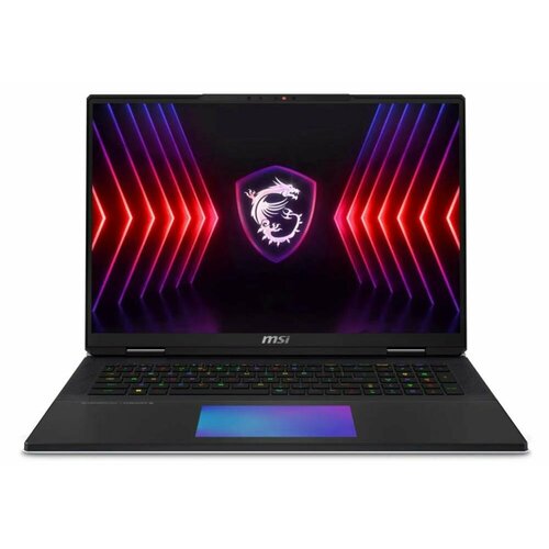 MSI Ноутбук MSI Titan 18 HX A14VIG-211RU Core i9 14900HX 64Gb SSD3Tb NVIDIA GeForce RTX4090 16Gb 18" IPS UHD+ (3840x2400) Windows 11 Home black WiFi BT Cam (9S7-182221-211)