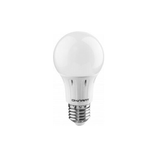 Светодиодная LED лампа онлайт ЛОН A60 E27 7W(525Lm) 2700K 2K 113x60 ОLL-A60-7-230-2.7K-E27 71647 (упаковка 12 штук)