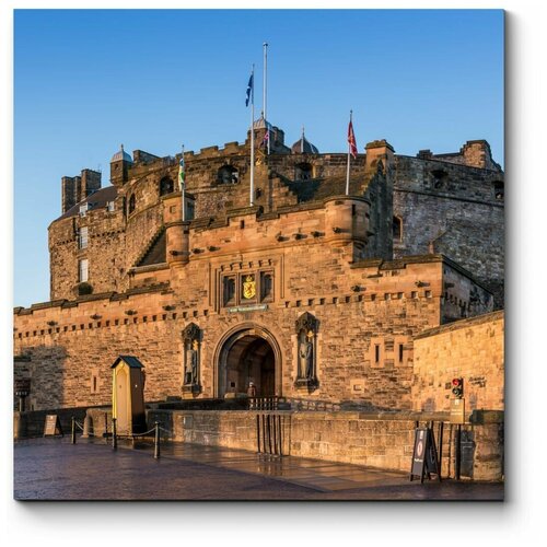 Модульная картина Эдинбургский замок на рассвете80x80