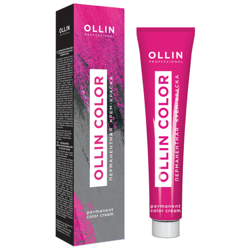 OLLIN Professional Color перманентная крем-краска для волос, 8/21 светло-русый фиолетово-пепельный, 60 мл