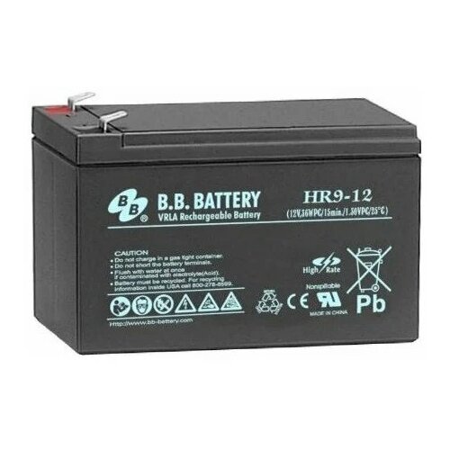 B.B. Battery HR9-12 12В 8 А·ч