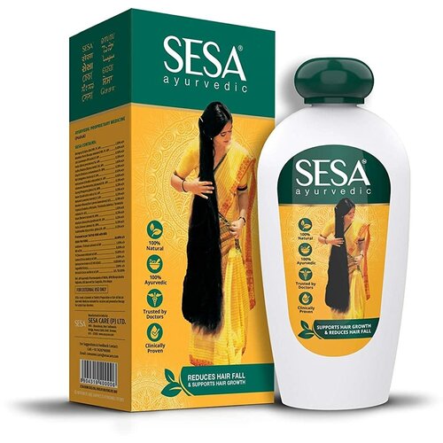 SESA Ayrvedic Oil Ban Labs (Аюрведическое масло для волос Шеша (Сеса), Бан Лабс), 200 мл.