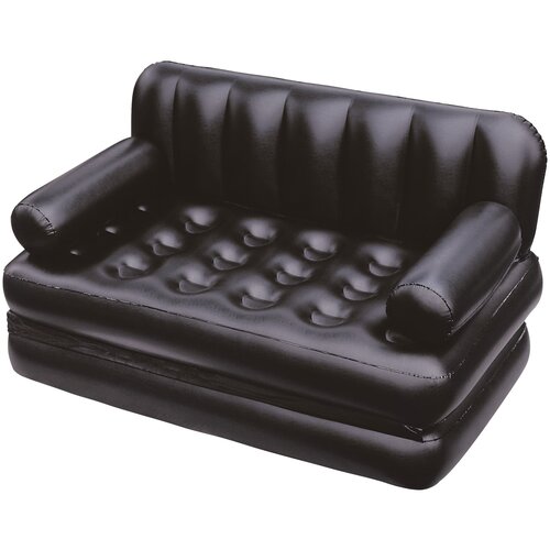 Надувной диван Bestway 5-in-1 Multifunctional Couch 75054, 188х152 см, черный