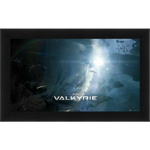 Плакат, постер на бумаге EVE: Valkyrie. Размер 21х30 см