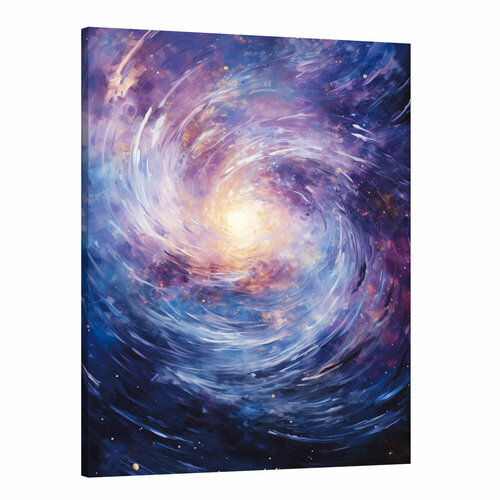 Интерьерная картина 50х70 "Взгляд в бесконечность: Космос"