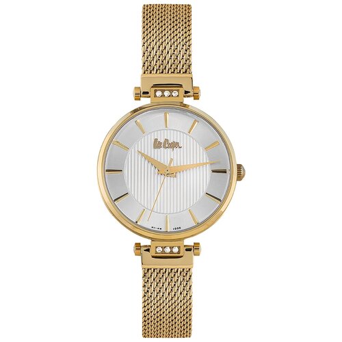 Наручные часы Lee Cooper Fashion, золотой, серебряный