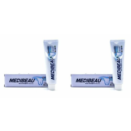 MEDIBEAU Зубная паста Отбеливающая White Clinic 120 гр, 2 шт